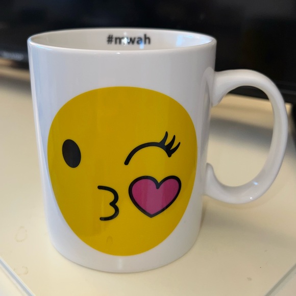 Dining | Winkkiss Face Emoji Mug 155oz | Poshmark